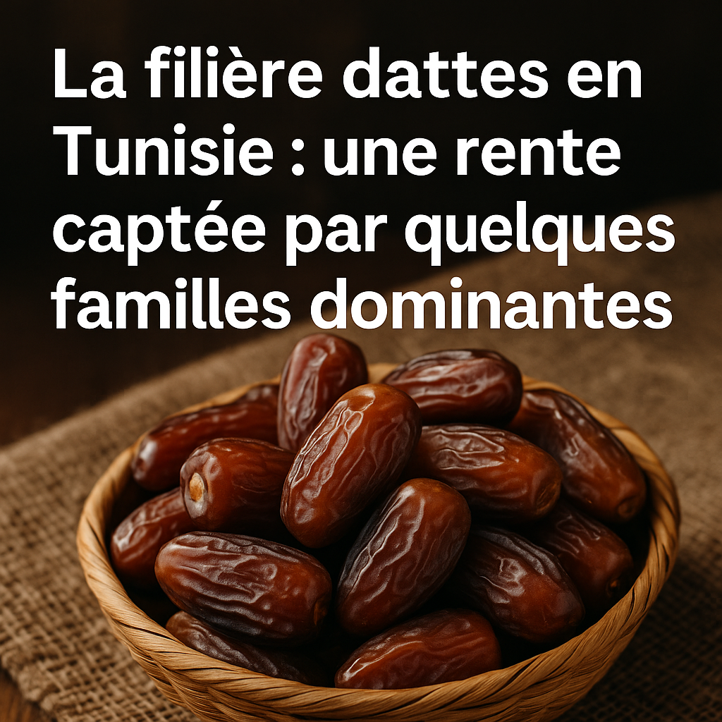 La filière dattes en Tunisie : une rente captée par quelques familles ...